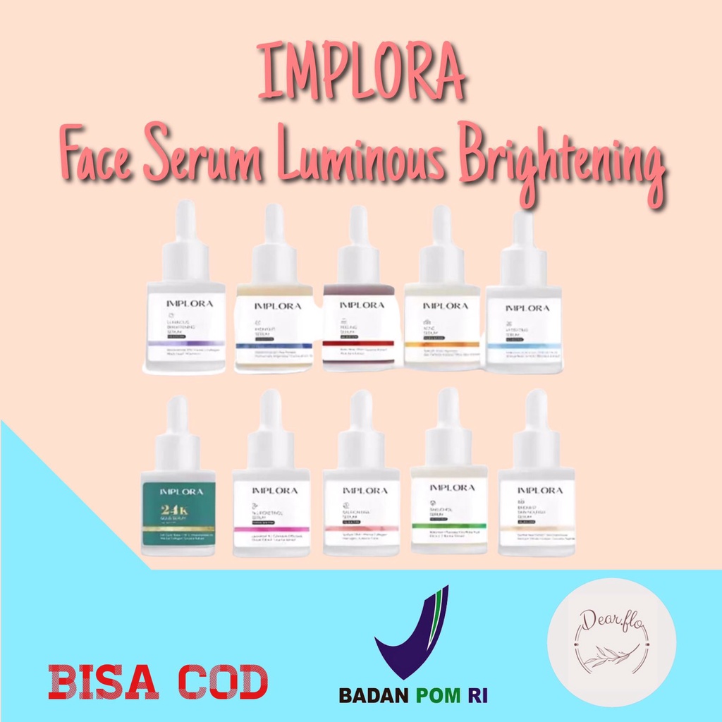 Jual IMPLORA SERUM 24 GOLD SERUM | IMPLORA SERUM PELLING RETINOL SERUM ...