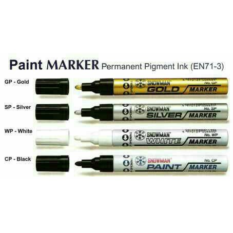 Jual Spidol Snowman Paint Marker | Shopee Indonesia