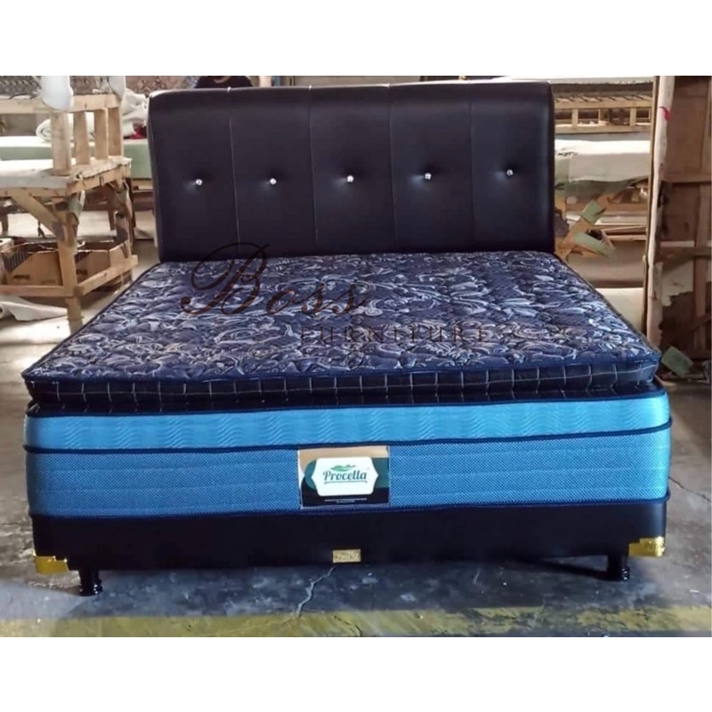 Jual SET BOXY MULTIBED PILLOW TOP Lapisan Procella FULL SET Dengan ...