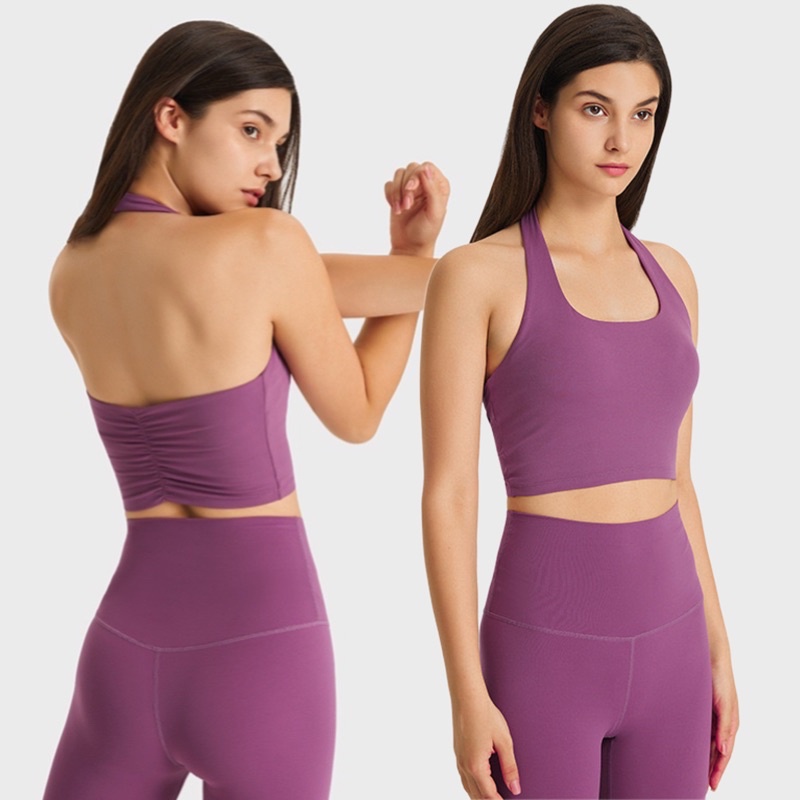 Jual MARIANA TOP HALTER NECK SPORT BRA ATASAN OLAHRAGA WANITA UNTUK ...