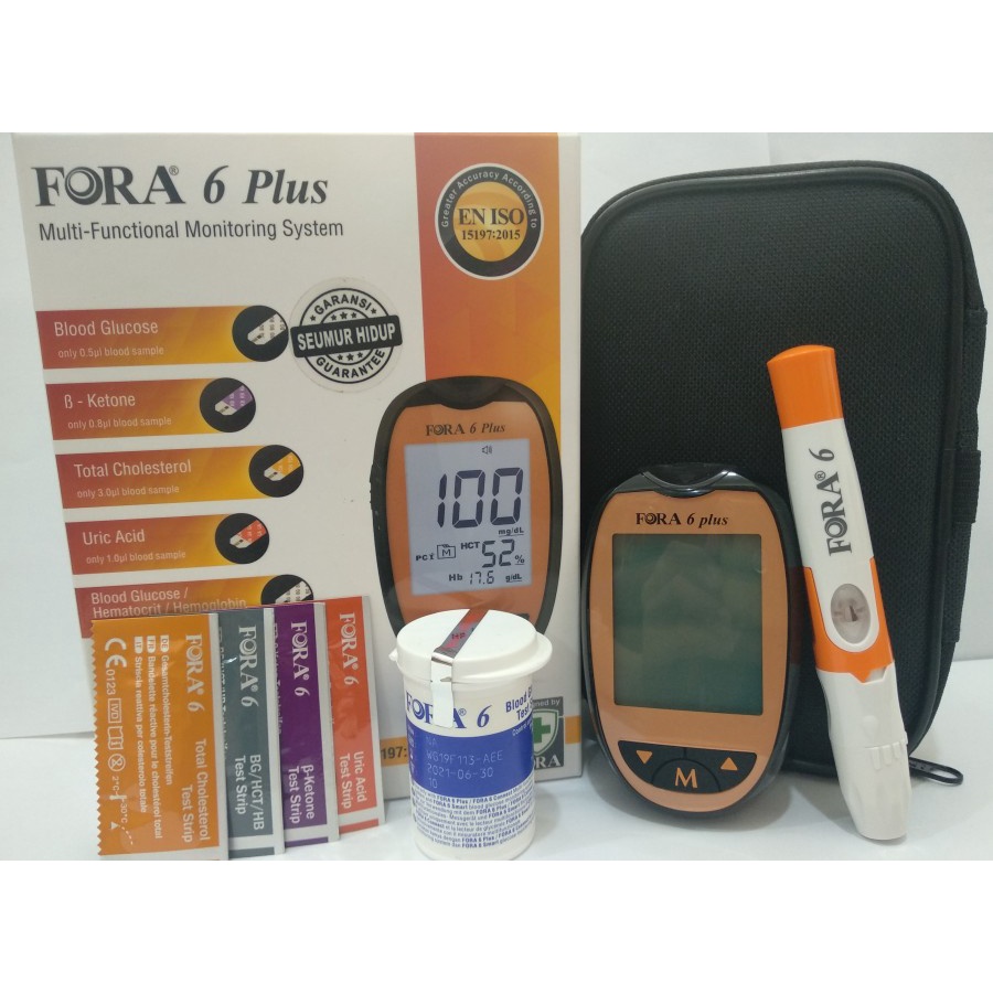 Jual Fora 6 Plus Multicek Monitoring Sistem GD81 (UA/GB/HCT/HB/KB/TCH ...