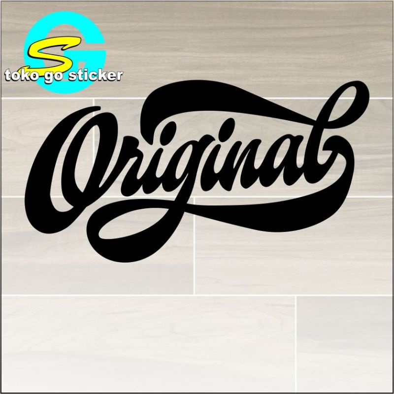 Jual sticker original, cutting sticker original | Shopee Indonesia