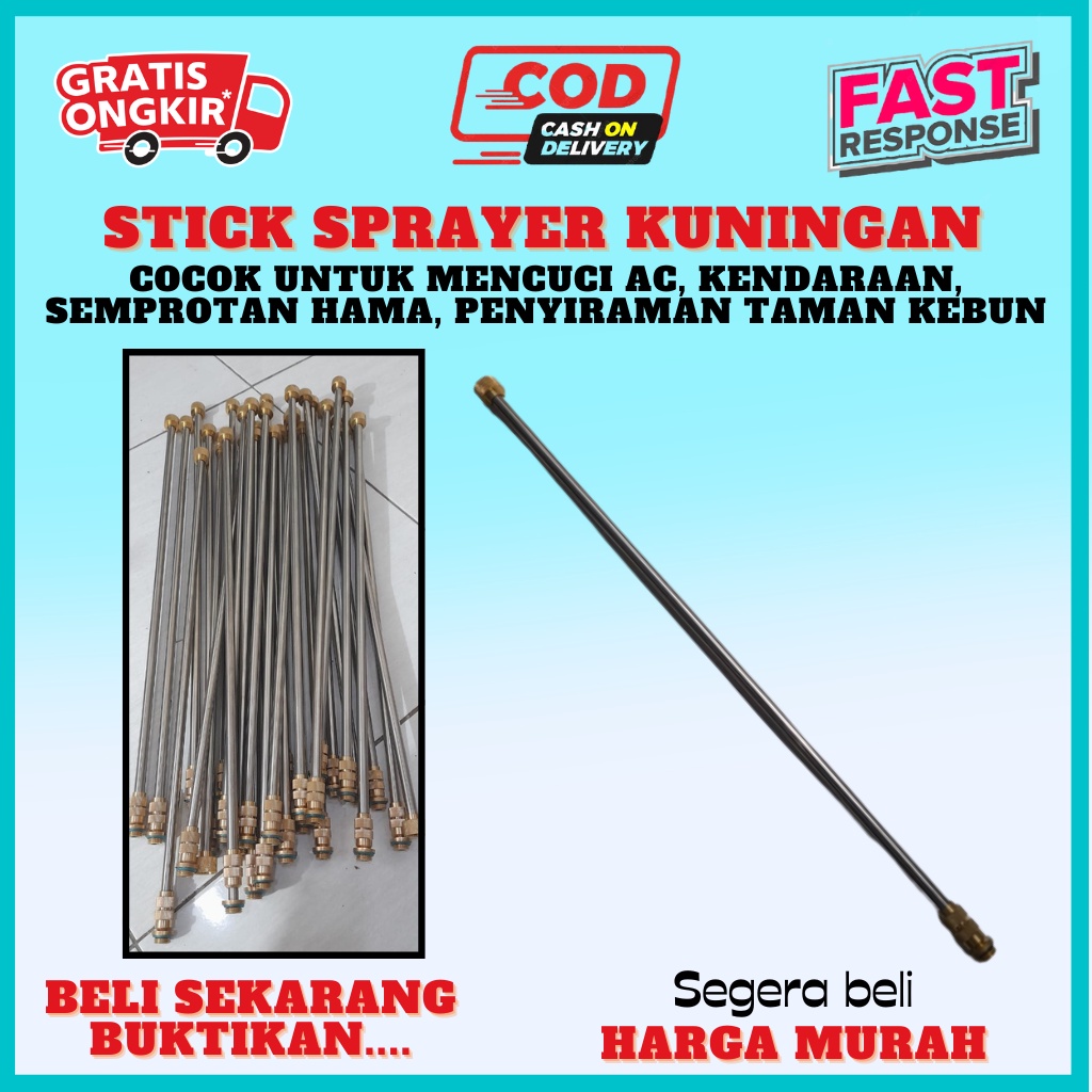Jual STIK SS & KUNINGAN LURUS (stik,pipa sprayer Kuningan lurus ...