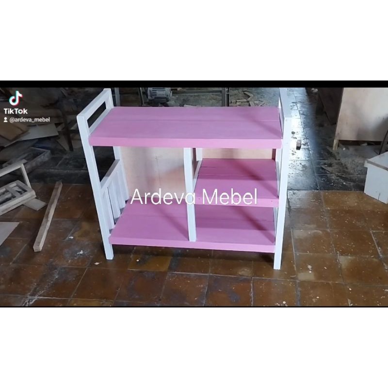Jual REAL PICT MEJA SERBAGUNA PINK | Shopee Indonesia
