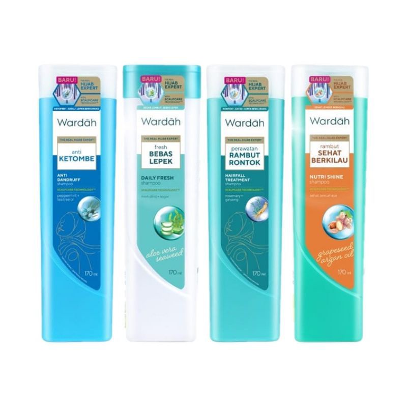 Jual WARDAH Shampoo 170ml | Shopee Indonesia