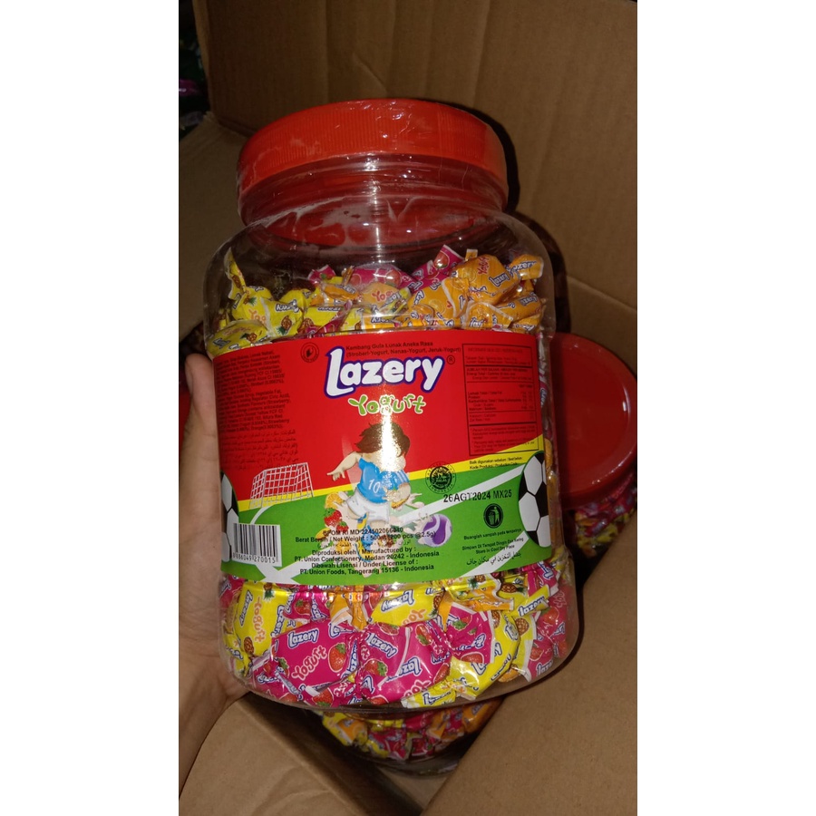 Jual Permen Lazery Yogurt 2.5g gelok | Shopee Indonesia