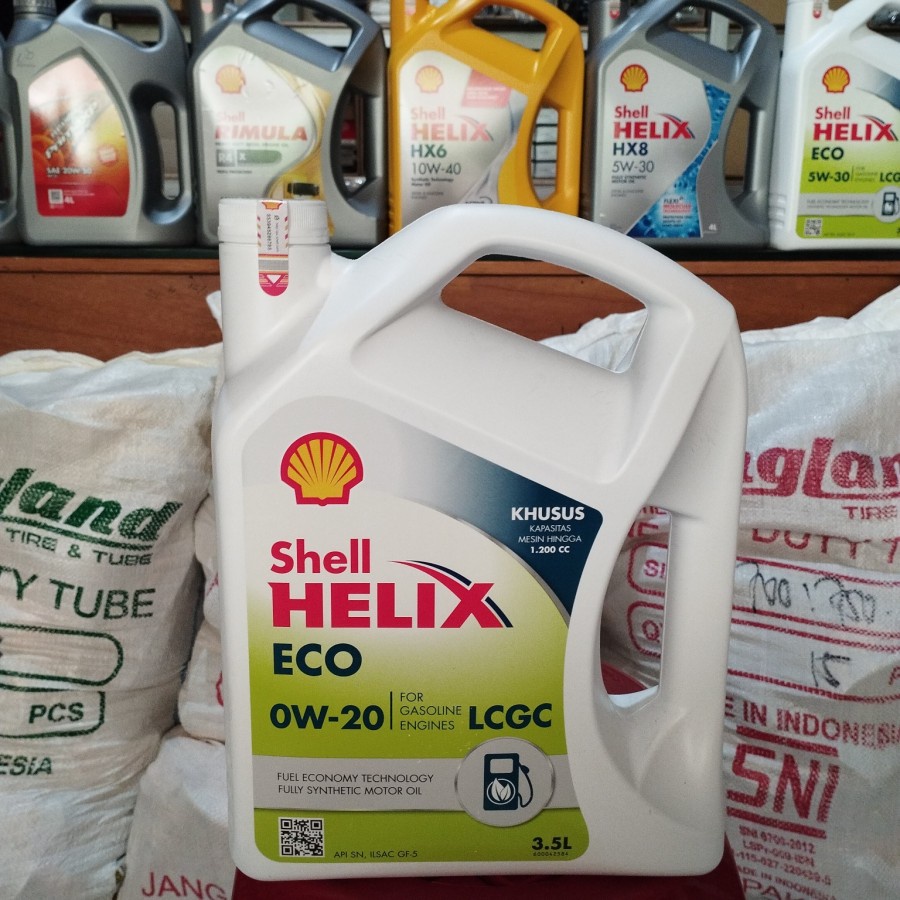 Jual oli shell helix eco 0W - 20 ukuran 3.5 liter | Shopee Indonesia