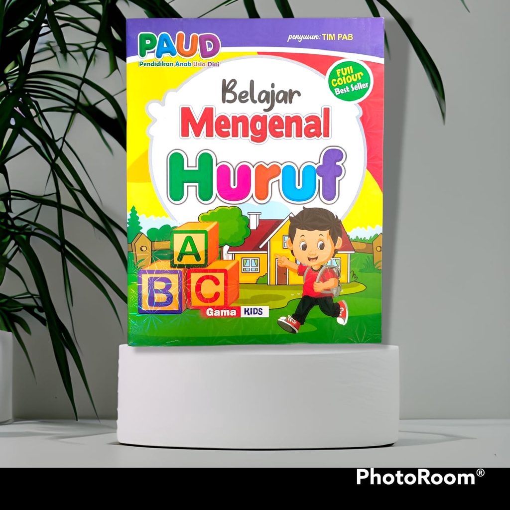 Jual PAUD : Belajar Mengenal Huruf - Buku Belajar PAUD Full Color ...