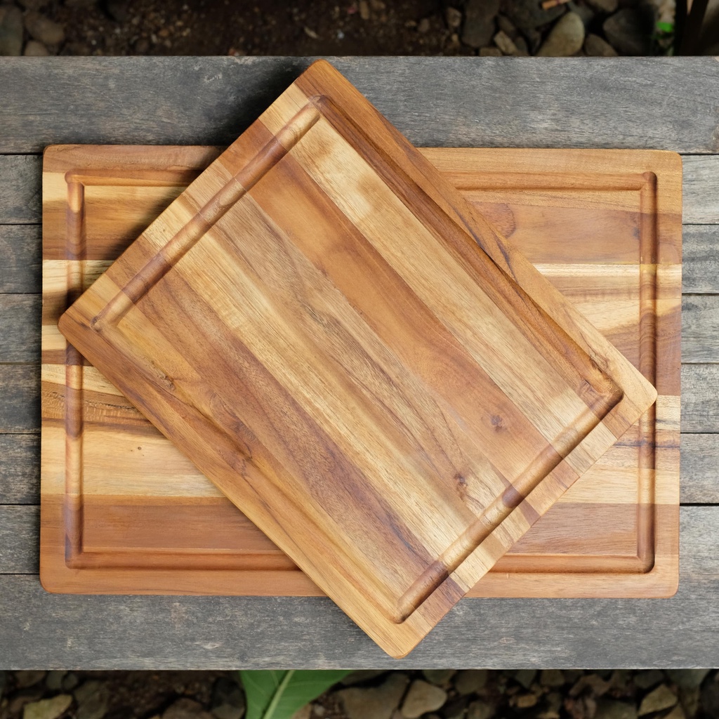 Jual Talenan KAYU JATI ASLI EXPORT QUALITY / Talenan Masak / Talenan ...