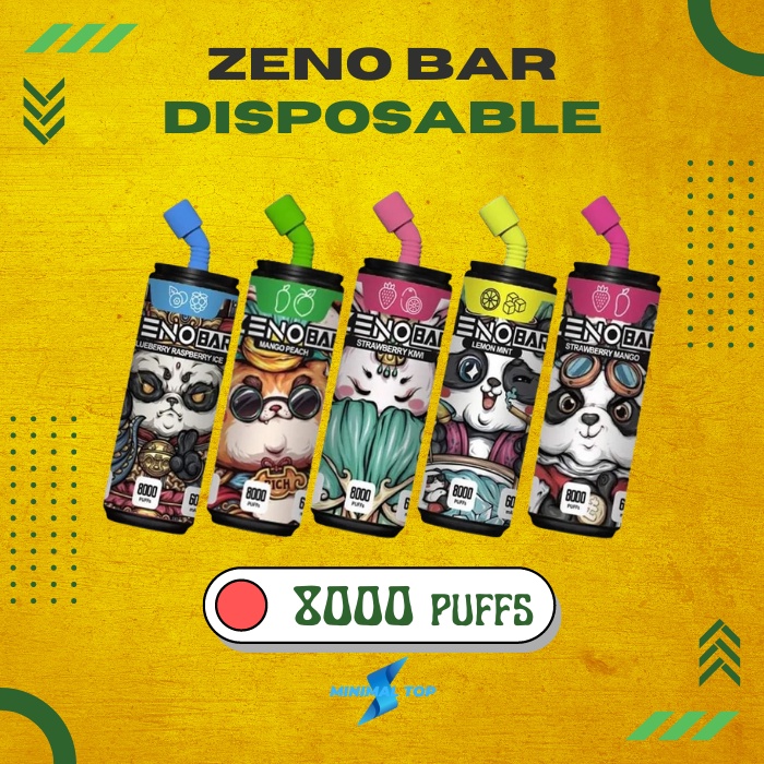 Jual ZENO BAR Disposable Pods 8000 puffs 20ml | Shopee Indonesia