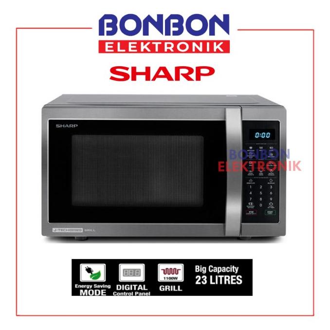 Jual Sharp Microwave Grill Inverter Oven 23 Liter R-650Gx(Bs) / R650Gx ...