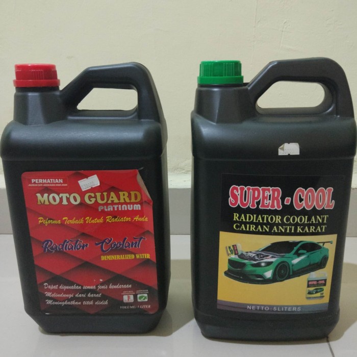 Jual Radiator 1 Galon Air Radiator Coolant Cairan Anti Karat Mobil (5 ...
