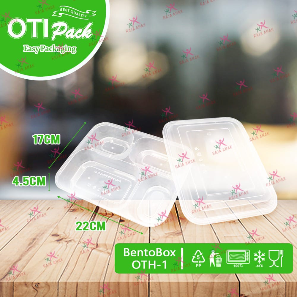 Jual KOTAK MAKAN THINWALL BENTO BOX + TUTUP REUSEABLE FOODGRADE ...