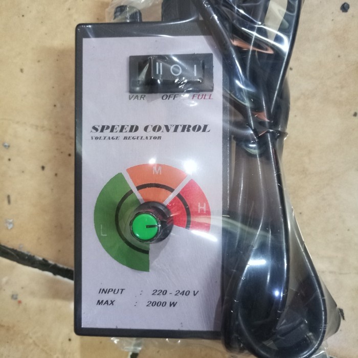 Jual Speed Control Alat Pengatur Kecepatan Putaran Motor AC | Shopee ...