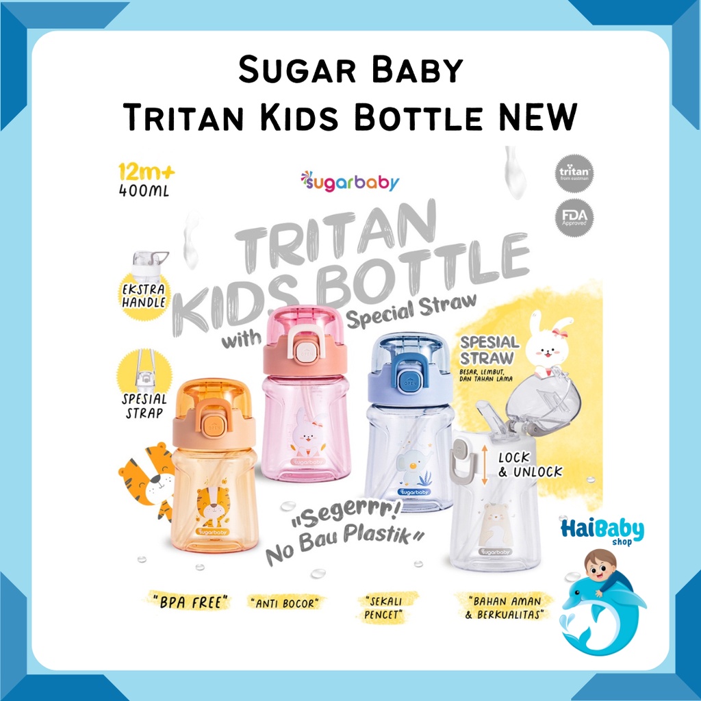 Jual Sugarbaby TRITAN Kid Bottle (400 ml,12m+) | Shopee Indonesia