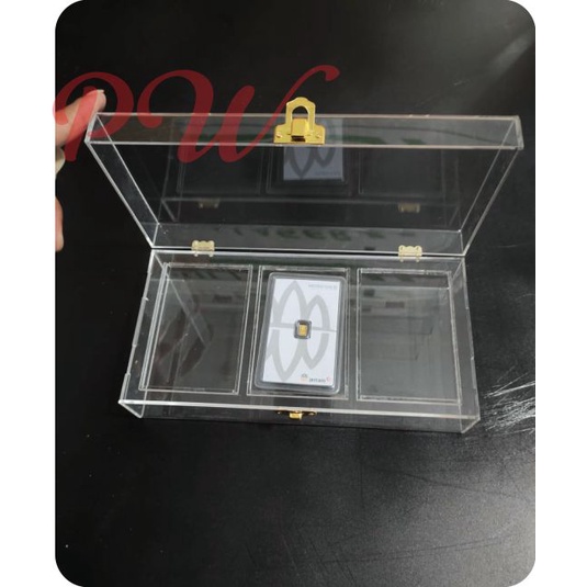 Jual box acrylic tempat antam 3 | Shopee Indonesia