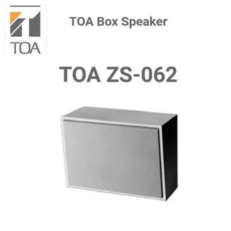 Jual TOA BOX SPEAKER DINDING INDOOR DALAM RUANGAN ZS-062 | Shopee Indonesia