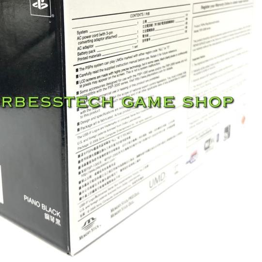Jual Dus Kardus Box Mesin Sony PSP Slim 3000/2000 Fullset | Shopee ...