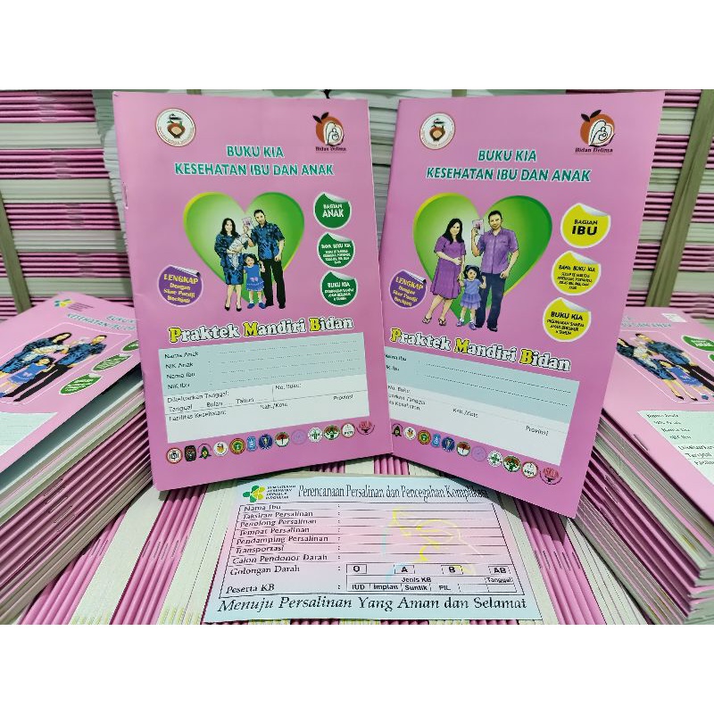 Jual TERMURAH !!! BUKU KIA TERBARU (COVER PRAKTEK MANDIRI BIDAN ...