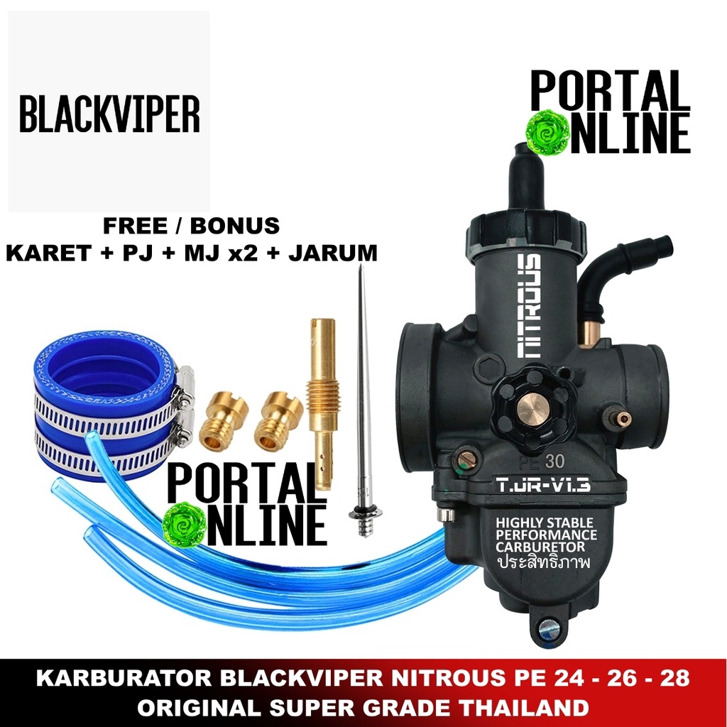 Jual KARBURATOR BLACKVIPER - CPO - NSR CNC - BLACKRAVENPE 24 26 28 30 BLACK BEAST SERIES BB HIGH ...