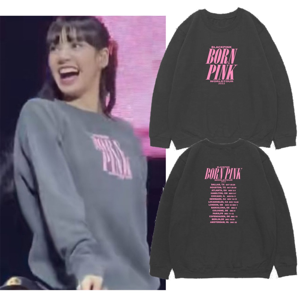 Jual Sweater BP LISA world tour 2022 | Shopee Indonesia