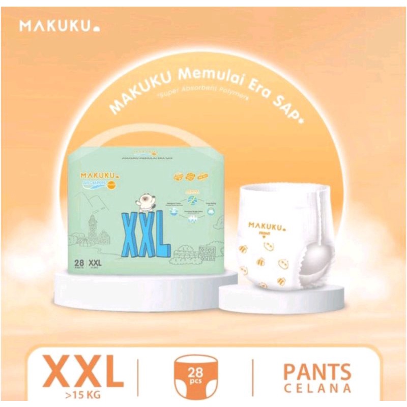 Jual Makuku Comfort Pants Dan Perekat New Pempers Pampers MAKUKU FIT