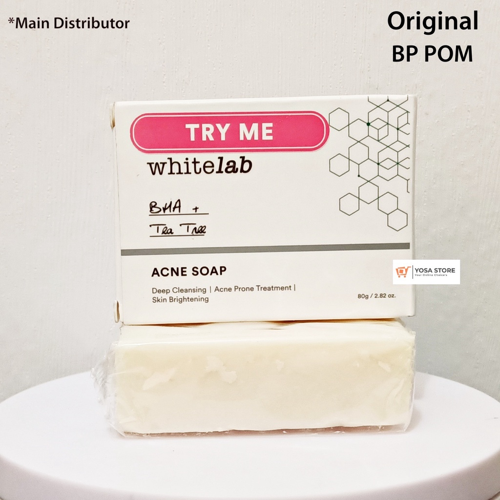Jual Whitelab Acne Soap Sabun Wajah untuk kulit Berjerawat 80Gr ...