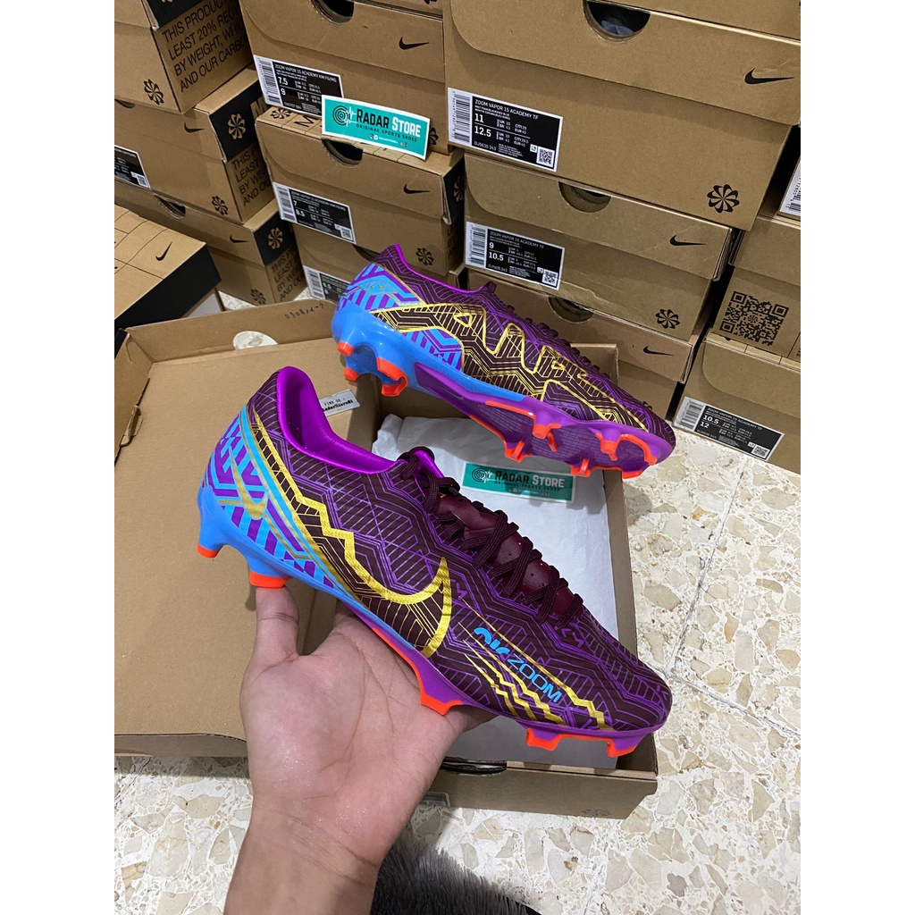 Jual Sepatu Bola ZM VPR 15 Academy KM FG - Beetroot Purple DV0707-694 ...