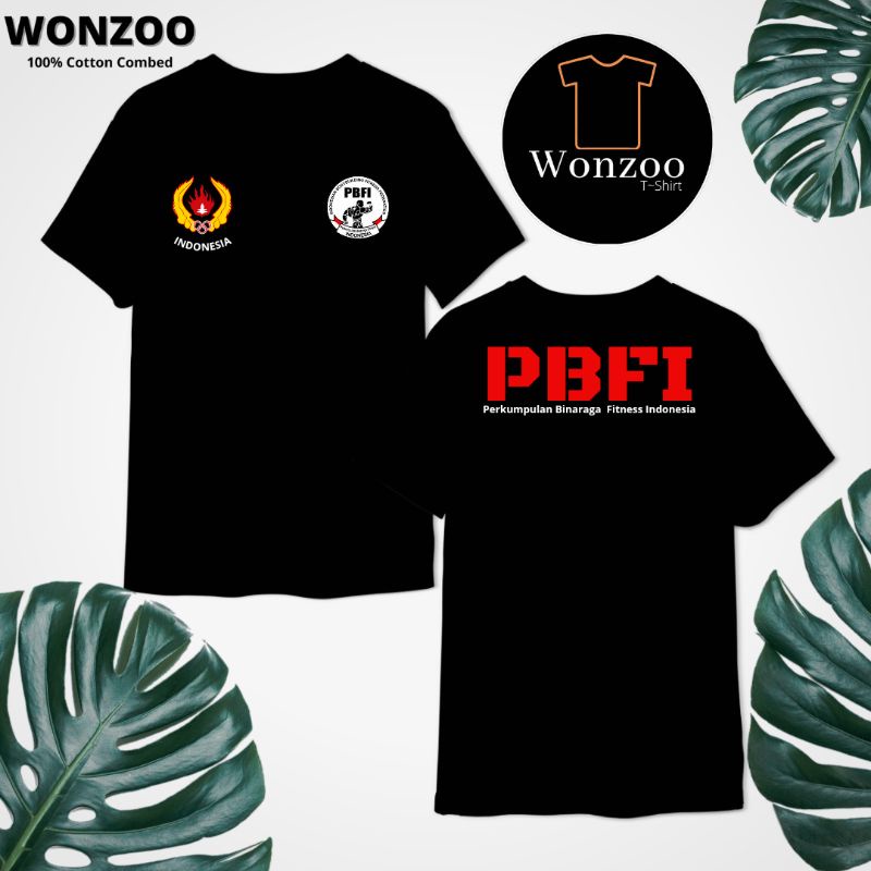 Jual KAOS BAJU TSHIRT PBFI PERKUMPULAN BINARAGA FITNESS INDONESIA ...