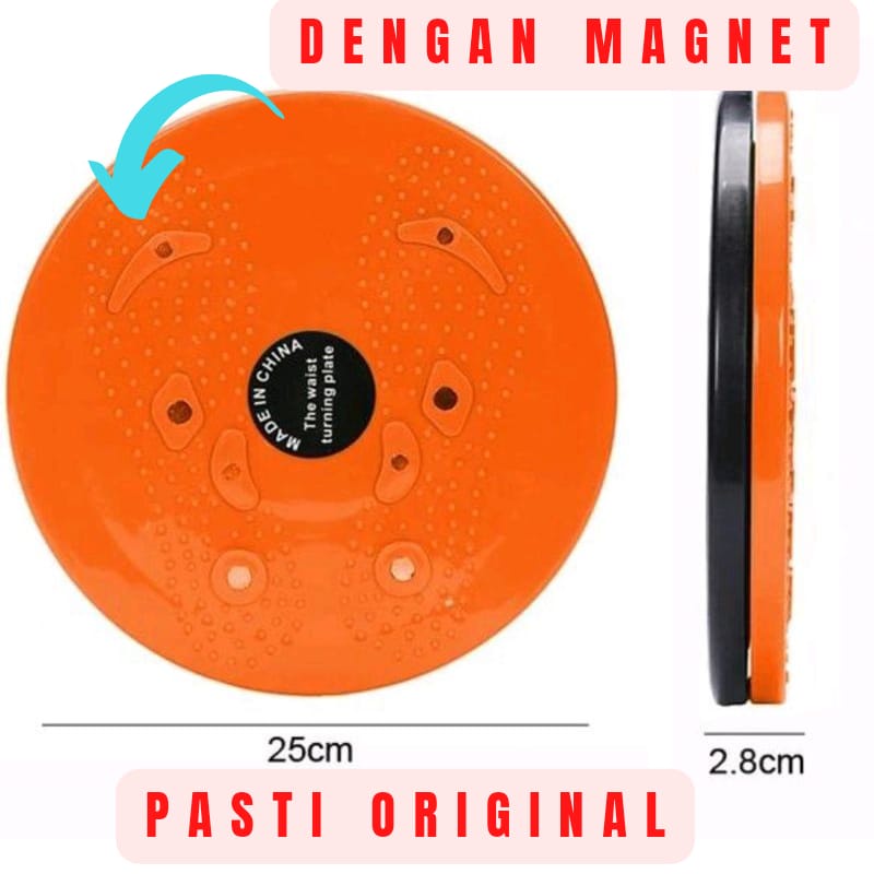 Jual Waist Twisting Joging Trimer Alat Olahraga Panel Plate Putar ...