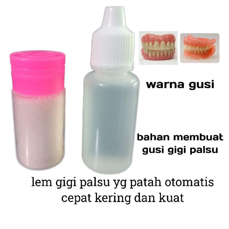Jual Lem Gusi Gigi Palsu yg Patah 20ml | Shopee Indonesia