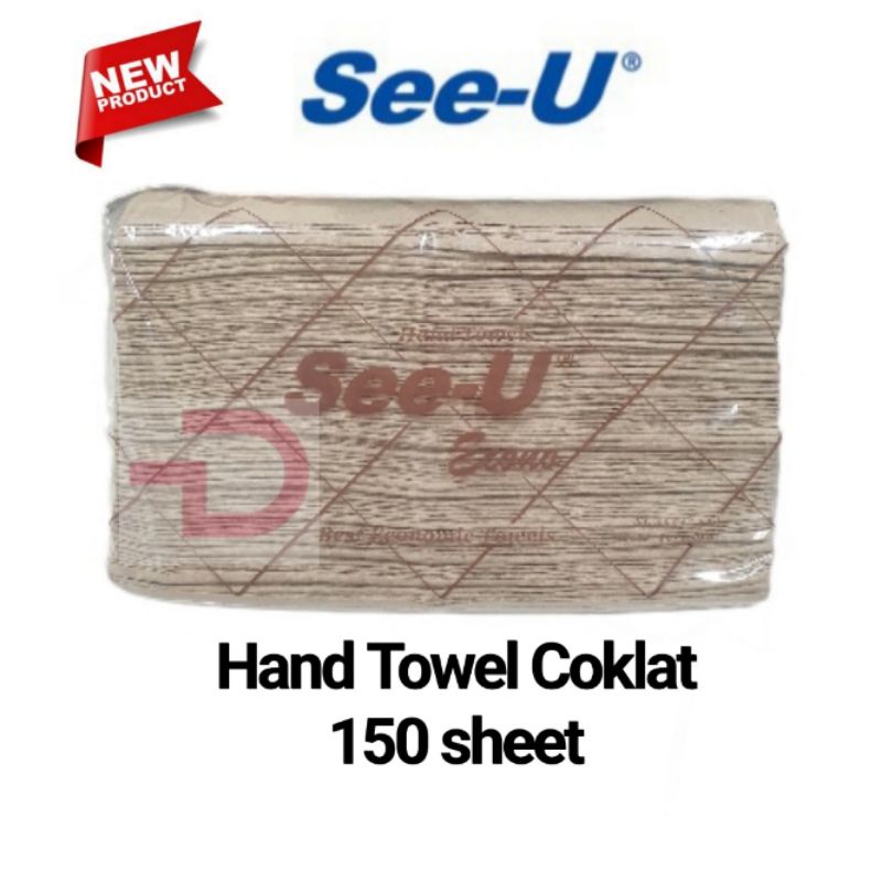Jual Tissue See-U HAND TOWEL Multifold ECONO 150s Tisu kompor NEW ...