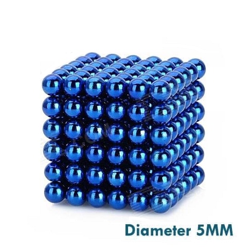 Jual 10 Butir Magnet BALL Magnetic Balls Bola Neodymium DIY Puzzle Cube ...
