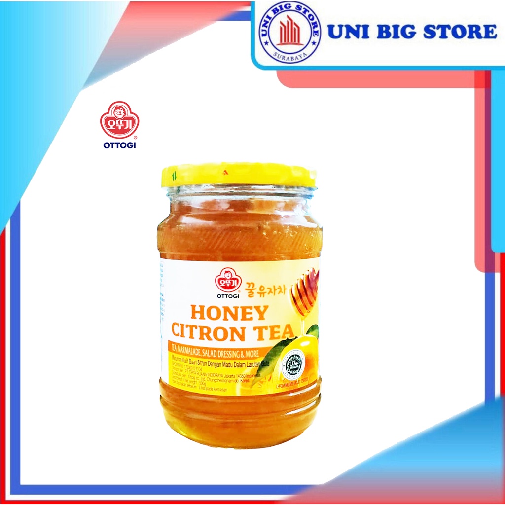 Jual Ottogi Honey Citron Tea 500 gr Teh Jeruk Sitrun Madu | Shopee ...