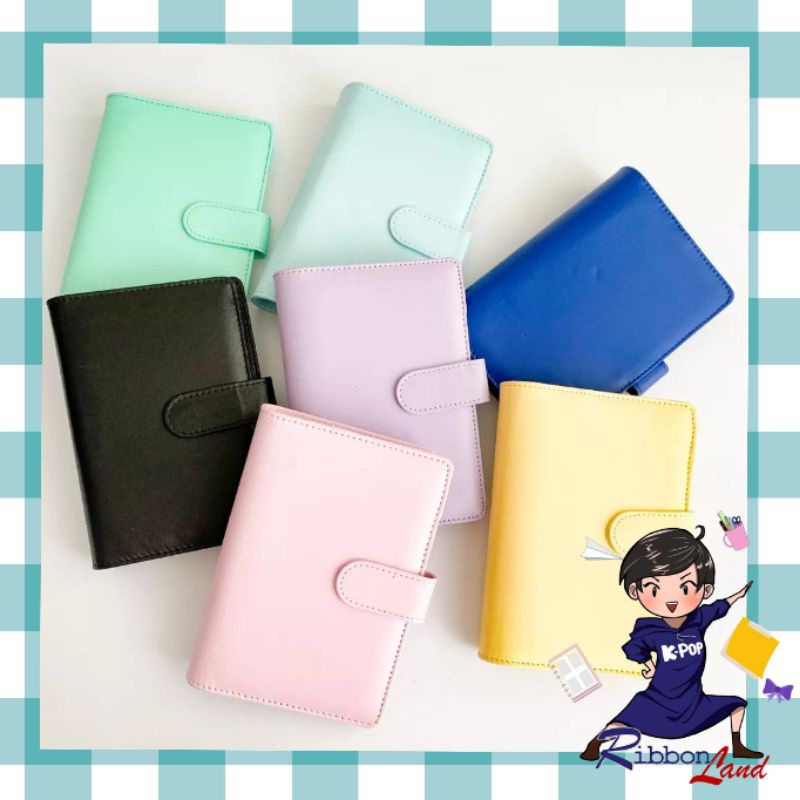 Jual A6 Binder Kulit PU Ring 6 Magnet Snap HIRO | Shopee Indonesia