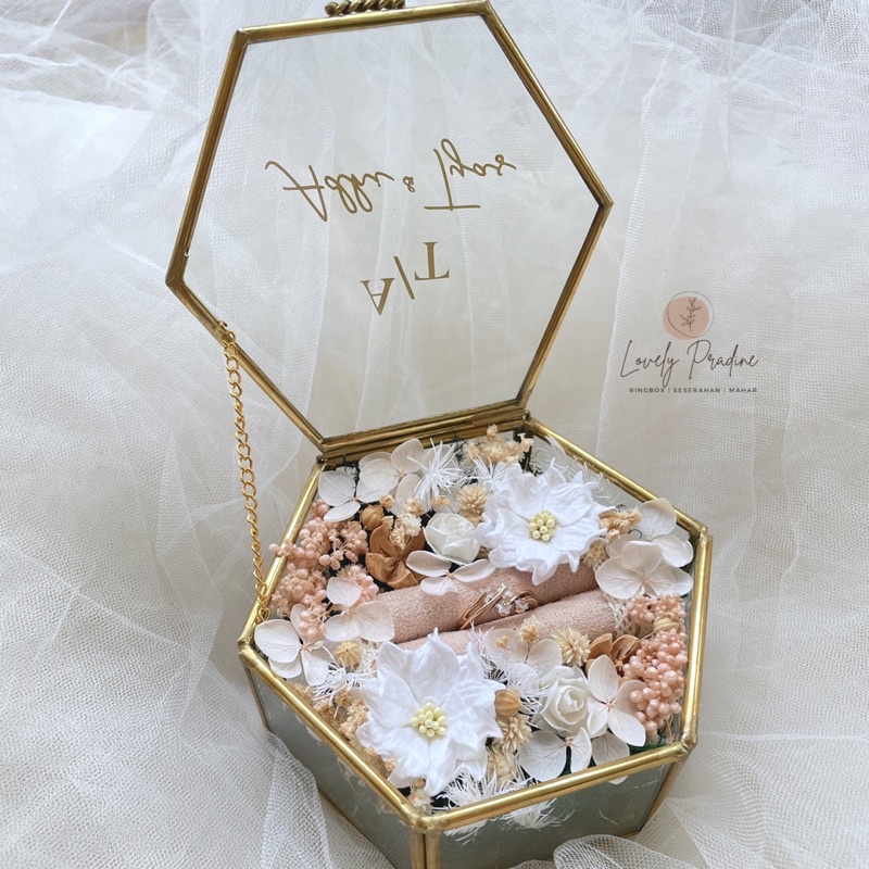 Jual Ring Box terarium Kotak Cincin Lamaran Seserahan Pernikahan ...