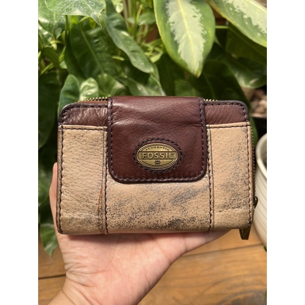 Jual Fossil Wallet Short Explorer Rustic - Espresso (Preloved) | Shopee ...