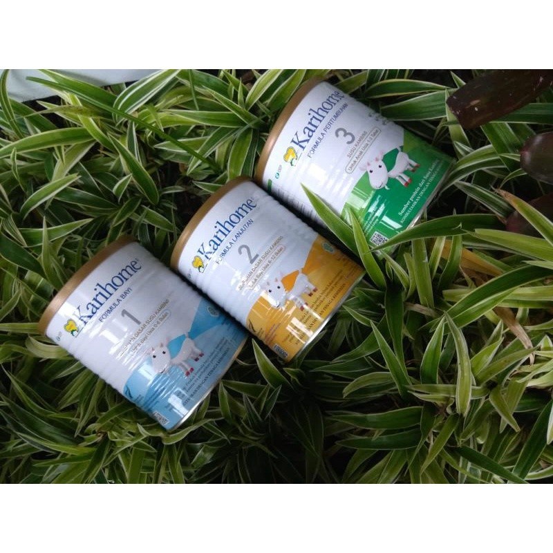 Jual KARIHOME SUSU FORMULA KAMBING STEP 1,2 DAN 3 SIZE 400 GRAM DAN ...