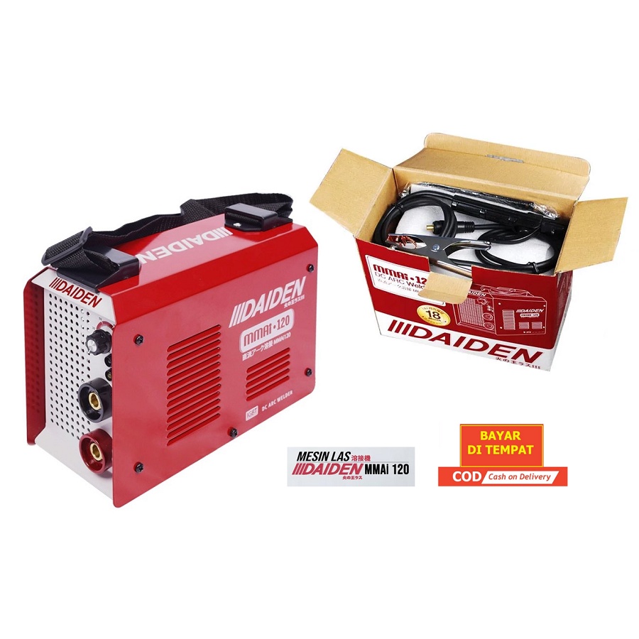 Jual Mesin Las Listrik DAIDEN MMAi 120 Trafo Las Welding Machine 900 ...