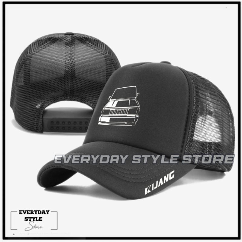 Jual Topi Toyota Kijang Trucker Jaring / Topi Siluet Mobil Toyota ...