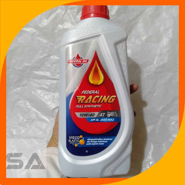 Jual OLI MOTOR FEDERAL RACING 1 LITER | Shopee Indonesia