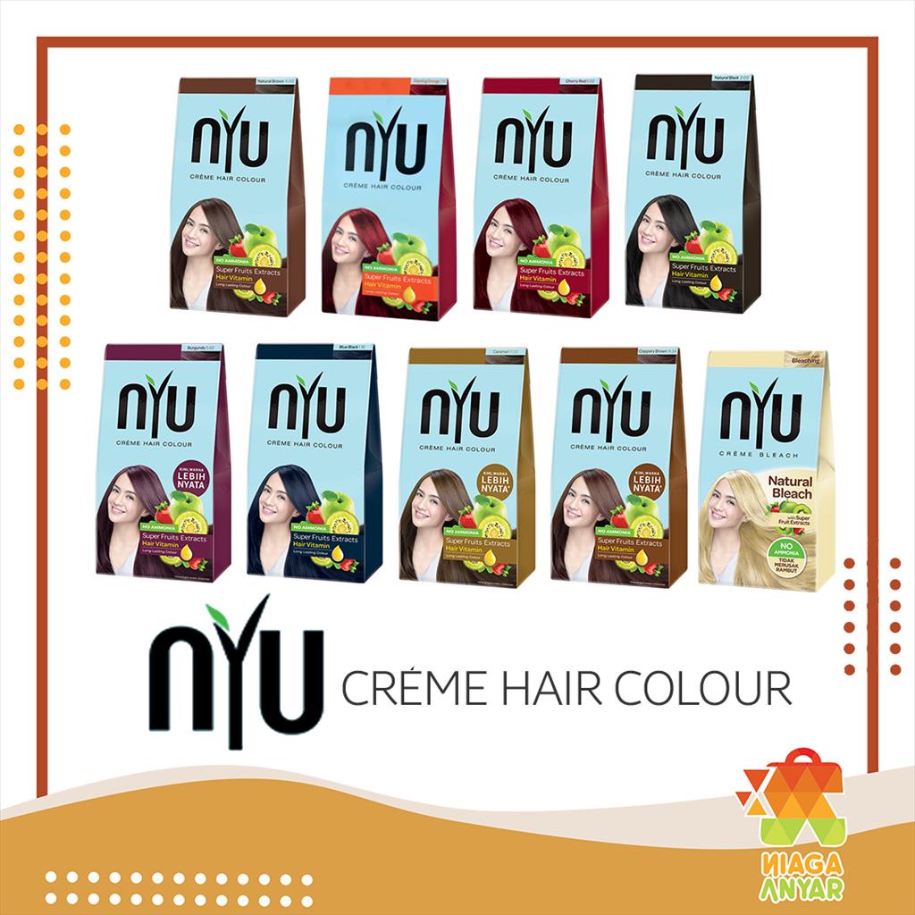 Jual NA NYU Creme Hair Colour Pewarna Rambut / Cat Rambut Natural ...
