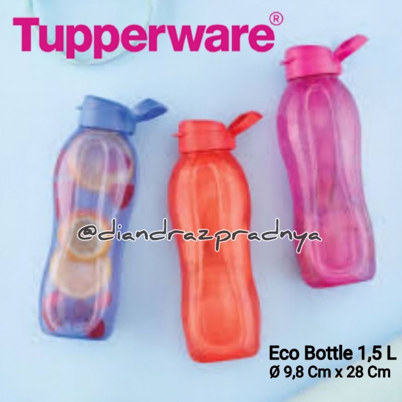 Jual Eco Bottle Tupperware 1,5 Liter | Shopee Indonesia