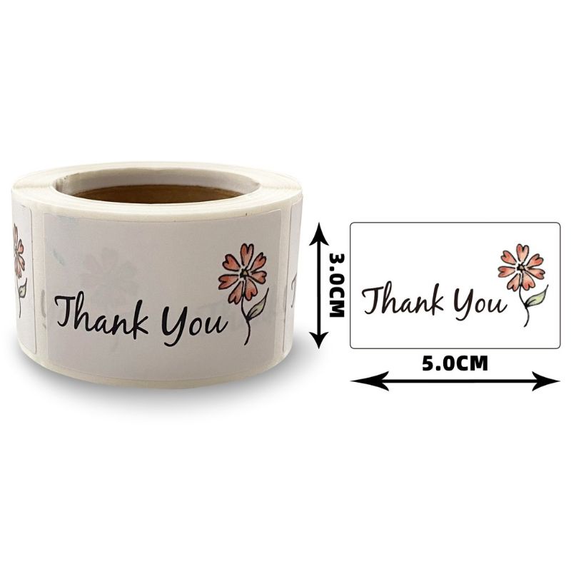 Jual STIKER TERIMAKASIH STIKER THANK YOU STIKER ONLINE SHOP | Shopee ...