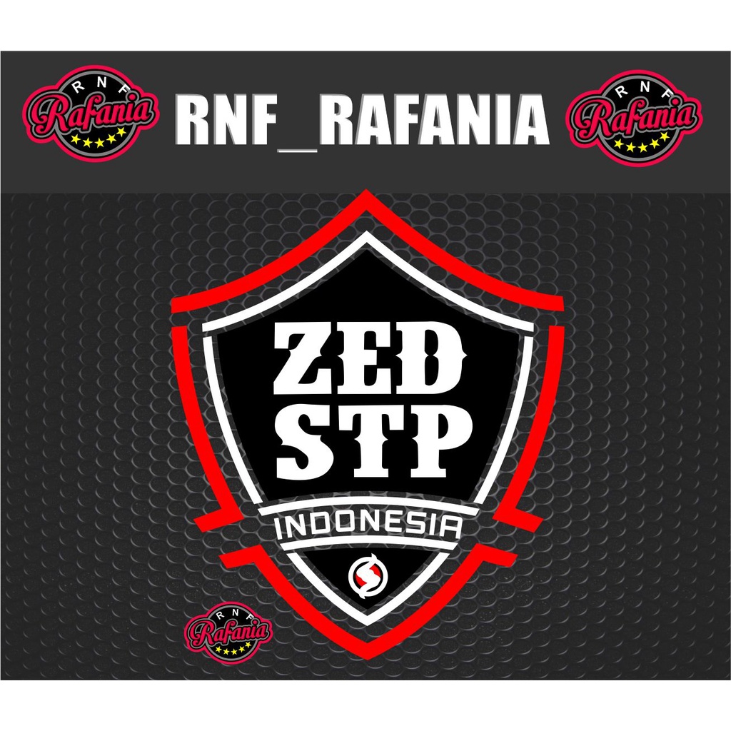 Jual STIKER ZED STP MOBIL MOTOR DLL | Shopee Indonesia