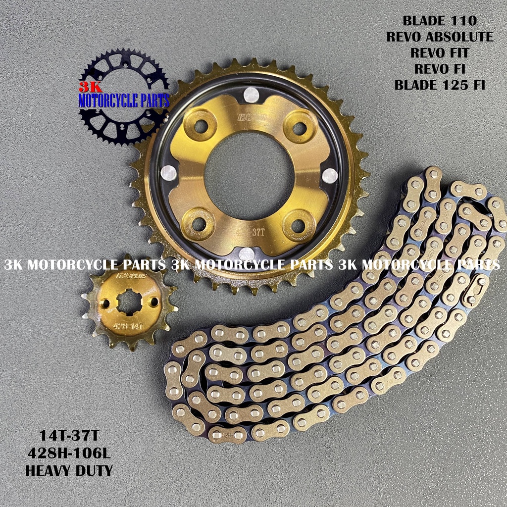 Jual GEAR GIR SET GEAR GIR PAKET BLADE 110 BLADE 125 FI REVO FIT REVO ...