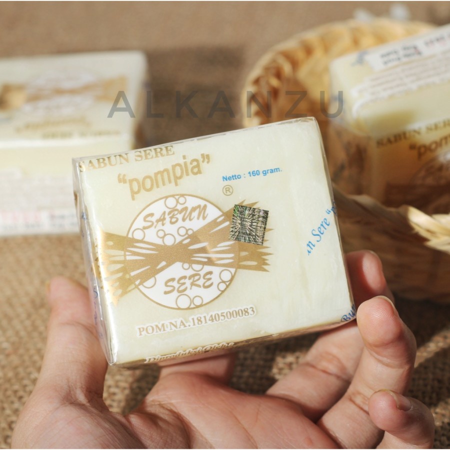 Jual SABUN SEREH POMPIA KOTAK 160 GRAM | Shopee Indonesia