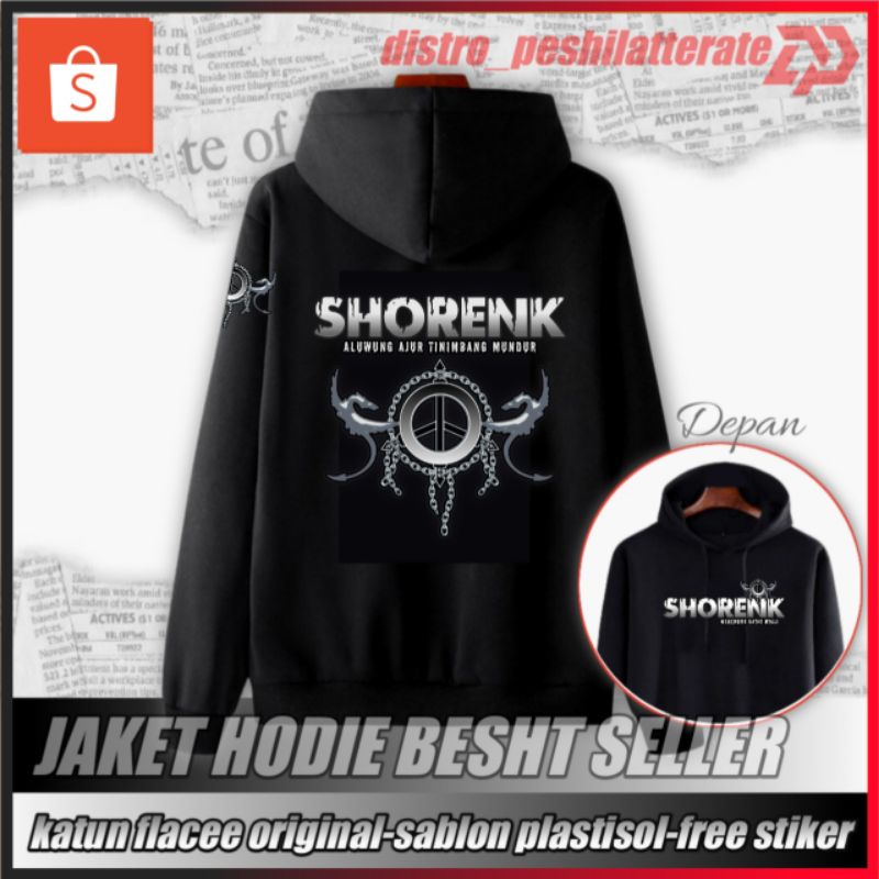 Jual JAKET HODIE SHORENK SPESIAL HOROR (SH-1) | Shopee Indonesia