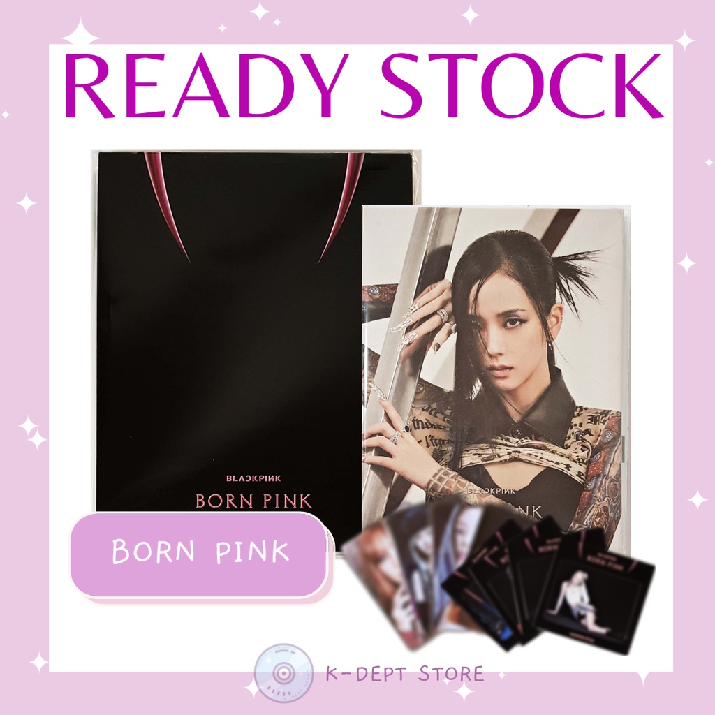 Jual WEVERSE BLACKPINK BORN PINK BOX SET DIGIPACK 2nd ALBUM PINK VENOM | Shopee Indonesia