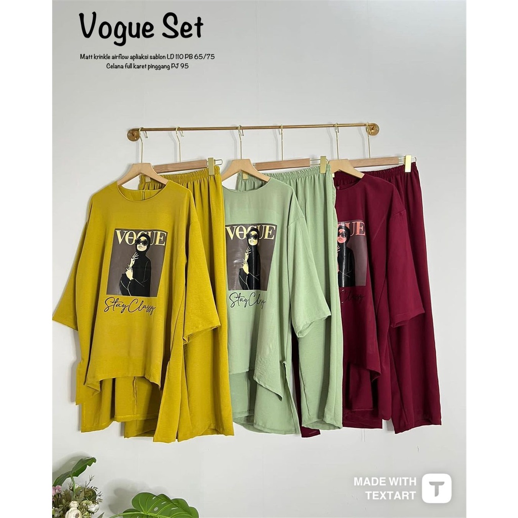 Jual VOGUE SET / SET KEKINIAN (LABEL MADANI) | Shopee Indonesia Jual VOGUE SET / SET KEKINIAN (LABEL MADANI) | Shopee Indonesia